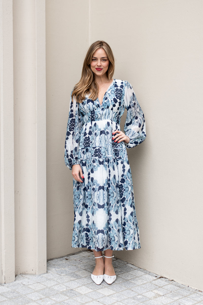 Tallulah Dress | Blue – STELLINO