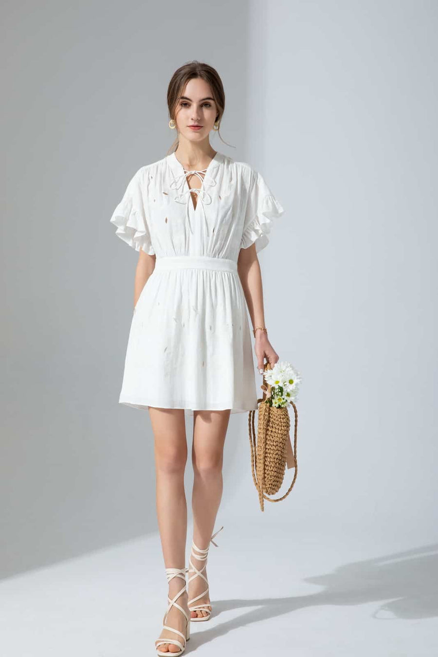 Women Short Dresses | Short Linen Dresses – STELLINO